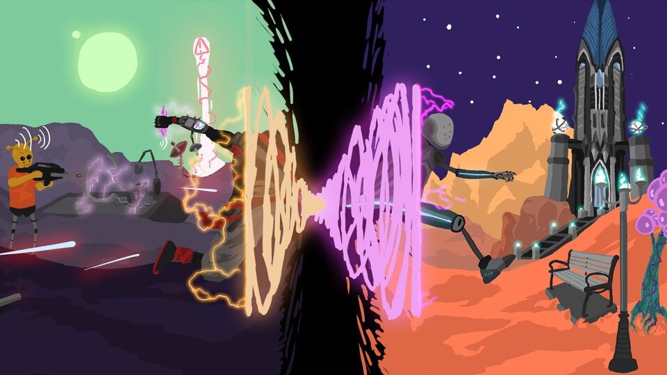 ArtStation - Le voyage du multivers/The multiverse travel