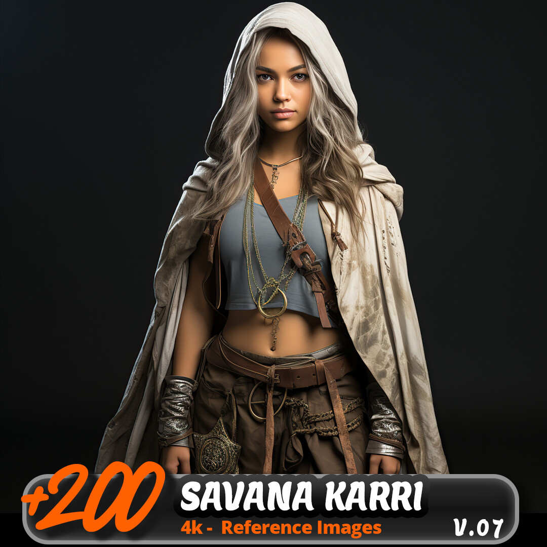ArtStation - SAVANA KARRI VOL. 07/ 4K/ Reference Image