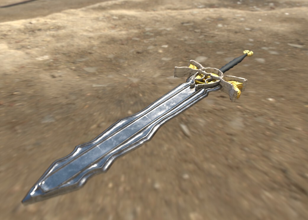 ArtStation - Greatsword - 3D Model - Original Design - Astral ONE