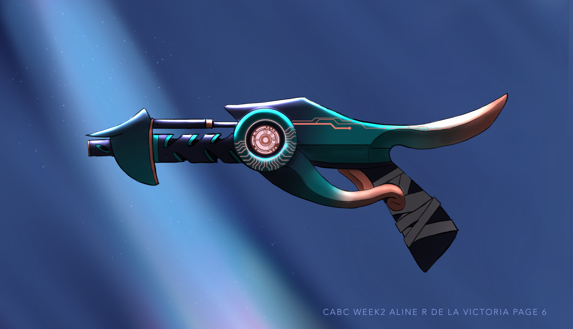 ArtStation - Cyberpunk Mayan Gun