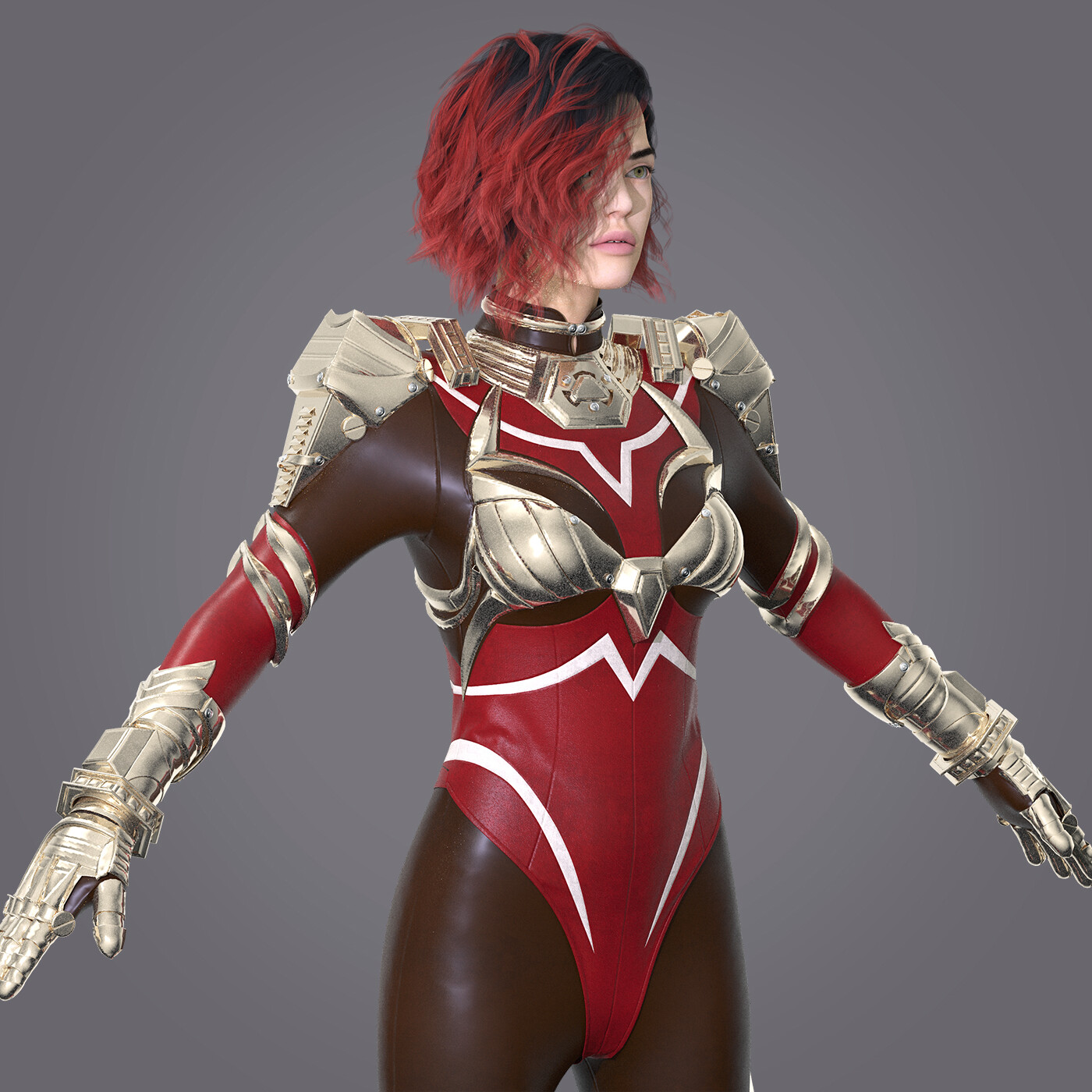 ArtStation - Cyber Girl