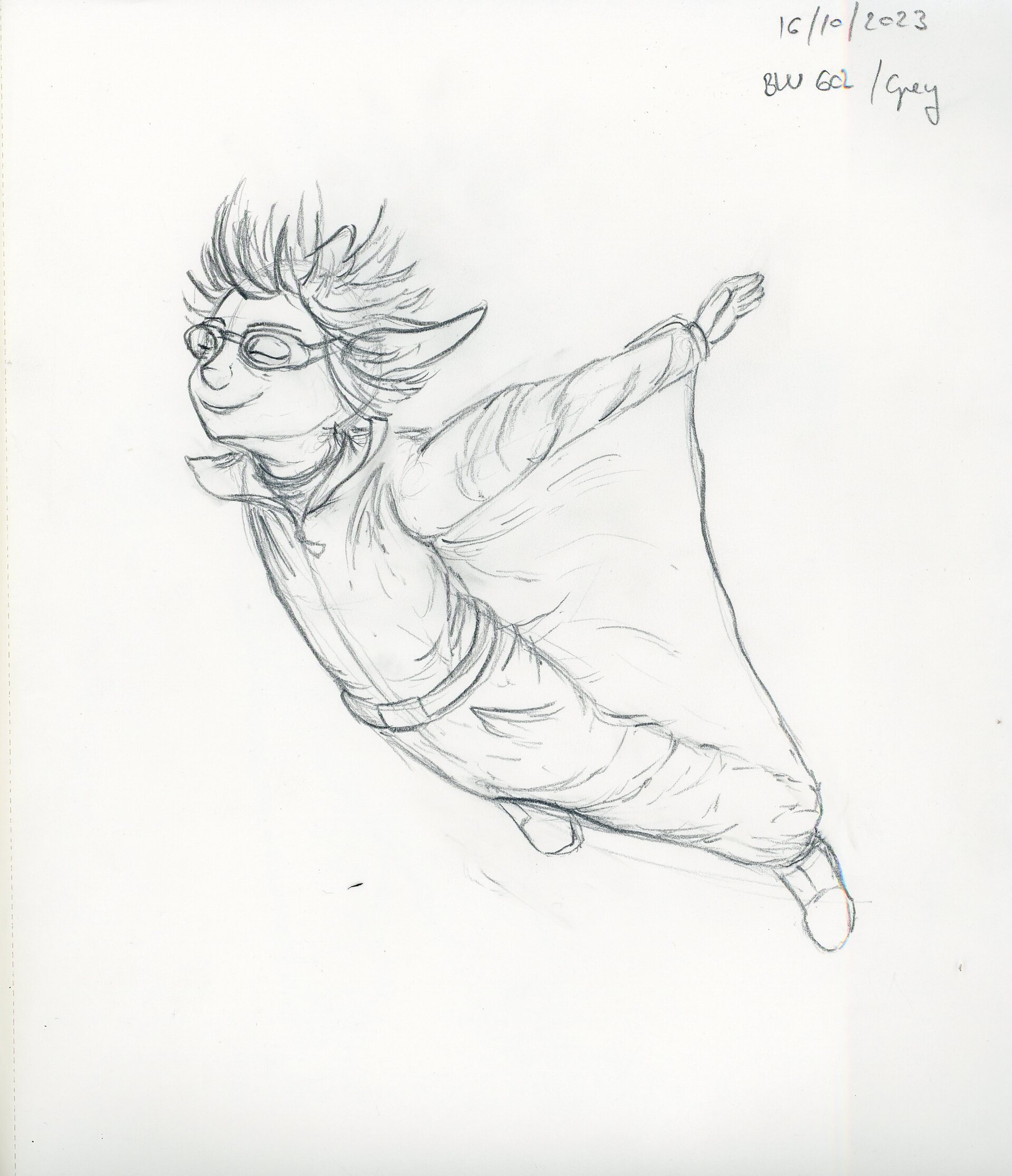 Ildy Izso - Character Exploration for a Sugar Glider Messenger