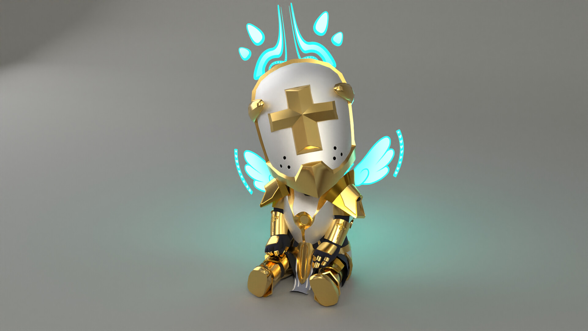 Brenna Homer - Chibi Gabriel 3D Model