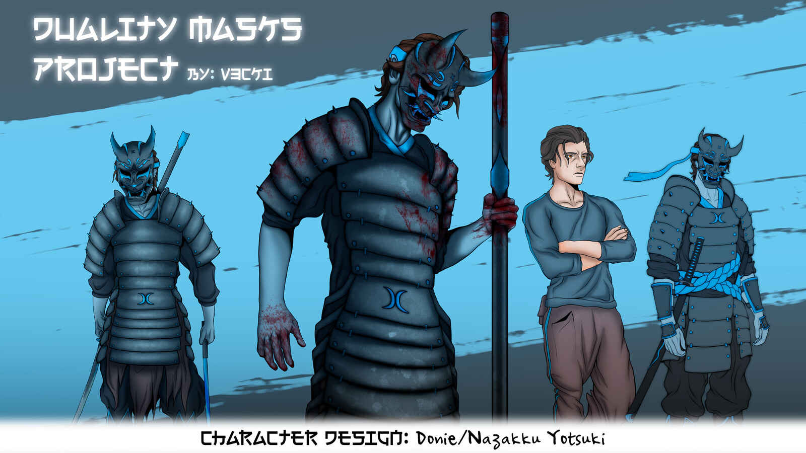 Victor Lobato de Sá - Concept Art Character Design Donie/Nazakku ...