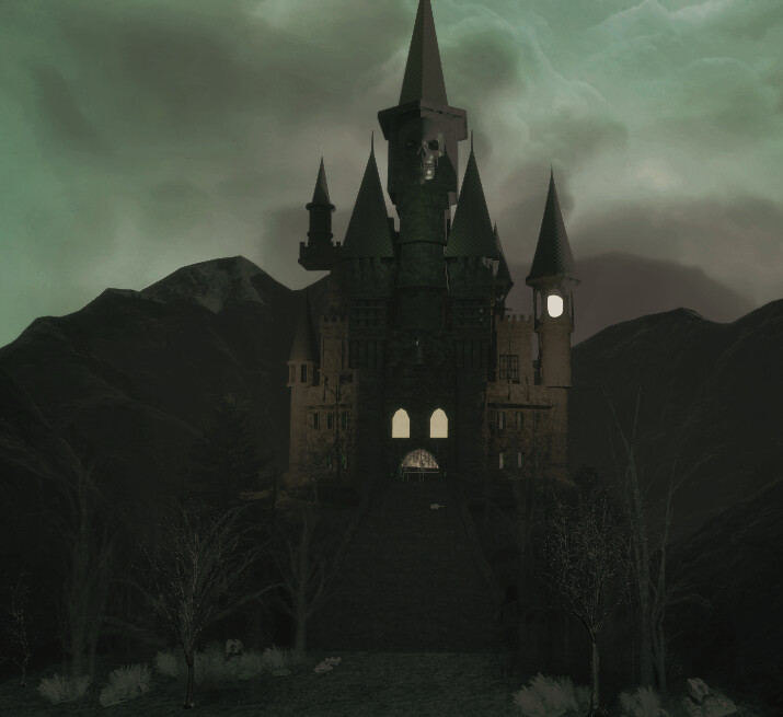 Castle of Horror by Mark Fluharty : r/ImaginaryCastles