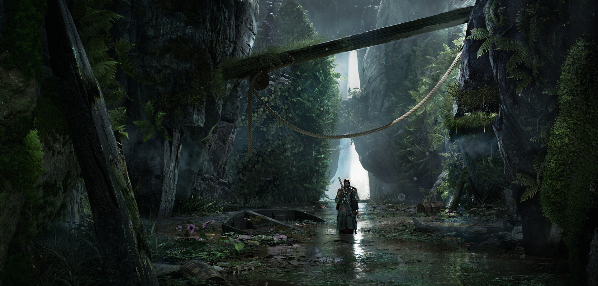 ArtStation - Ghost lighting exercise