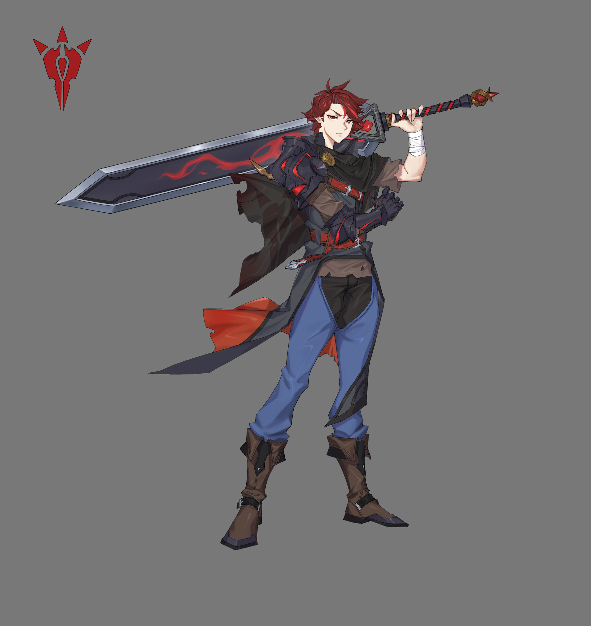 ArtStation - Blood Scar Knight