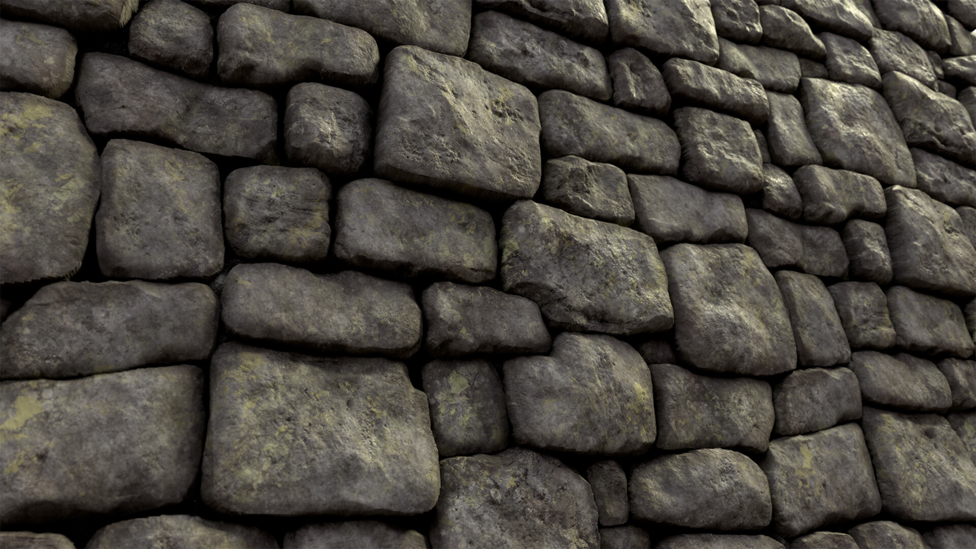 Nate Ryman - Japanese Stacked Stone Wall Texture