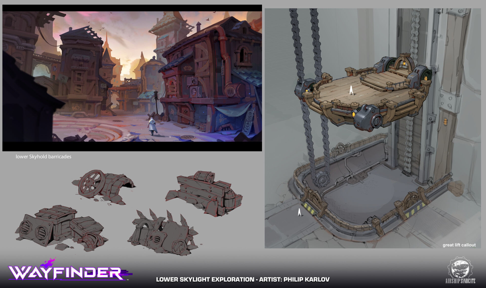 Philip karlov - Wayfinder - Environment concept art