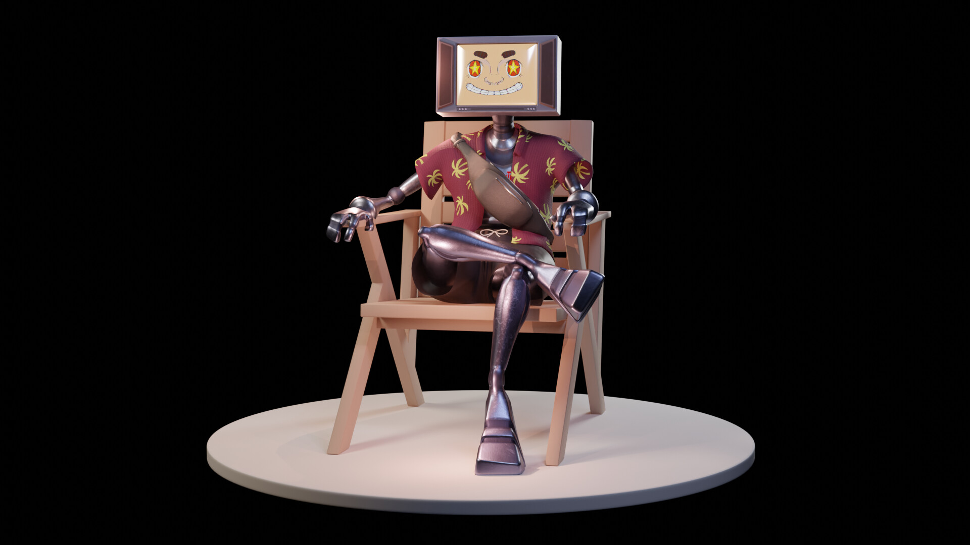 ArtStation - 3D Avatar YouTube Concept - Blender
