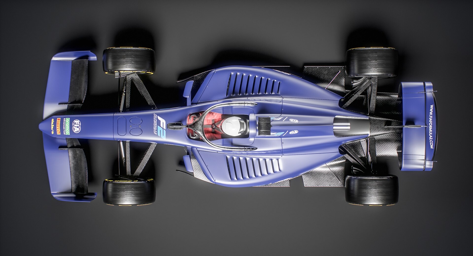 OpticalDreamSoft - Dallara F2 2024 Formula 2 Race Car PBR 3D model