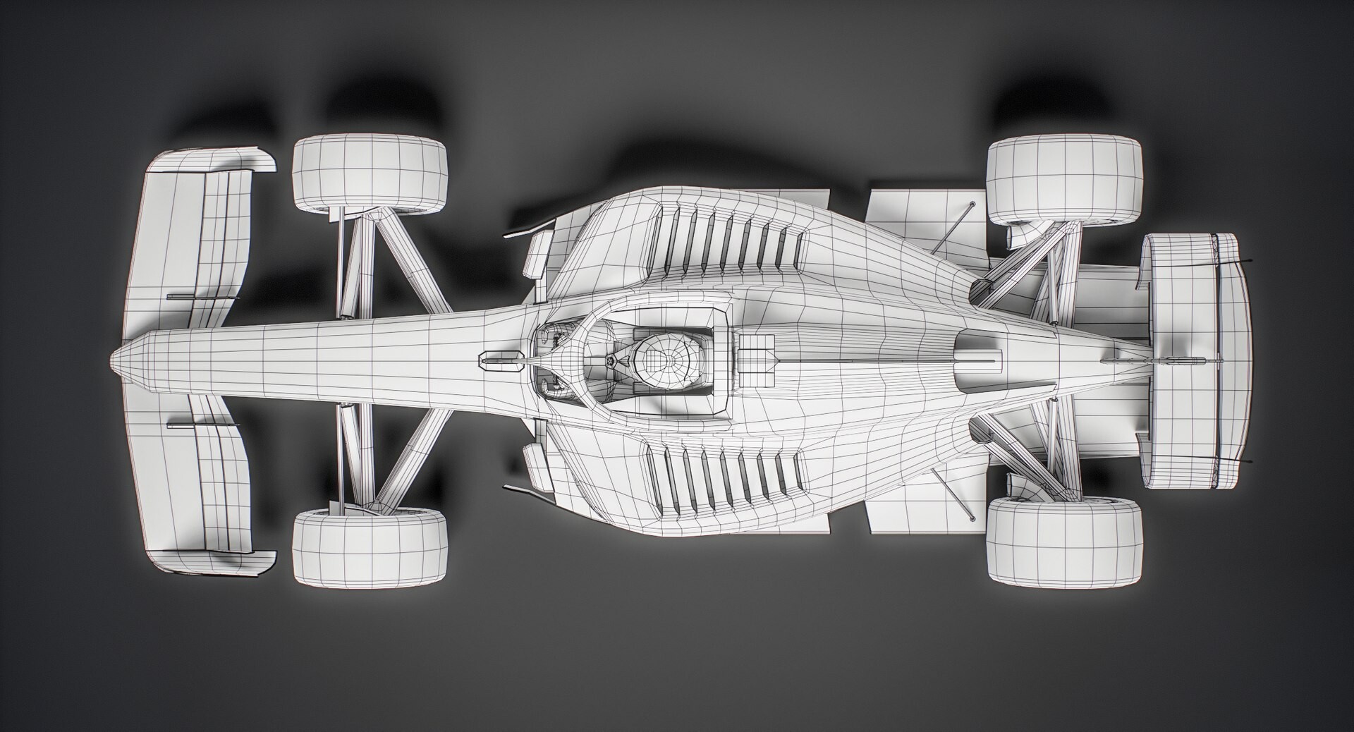 OpticalDreamSoft - Dallara F2 2024 Formula 2 Race Car PBR 3D model