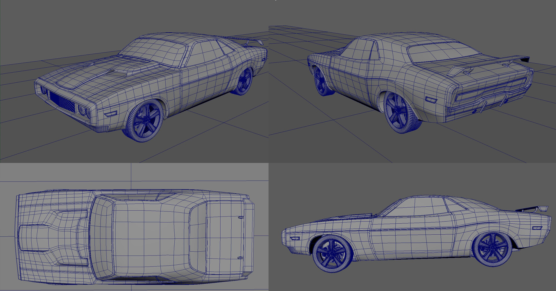 Shubham Singh - 70's Dodge challenger