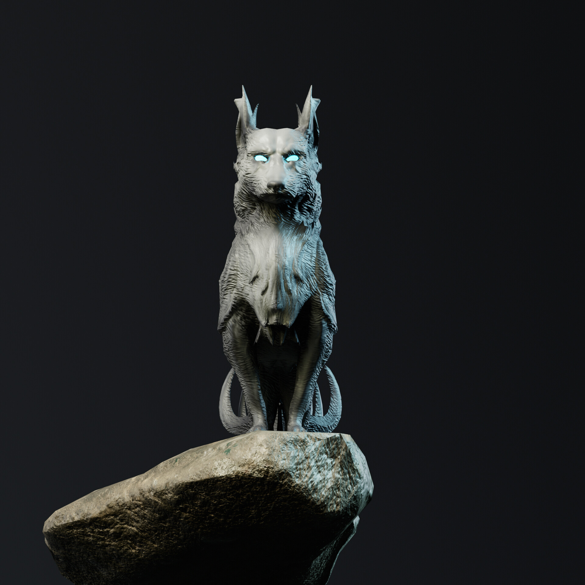 Anagh Gupta - Blue Eyed Wolf