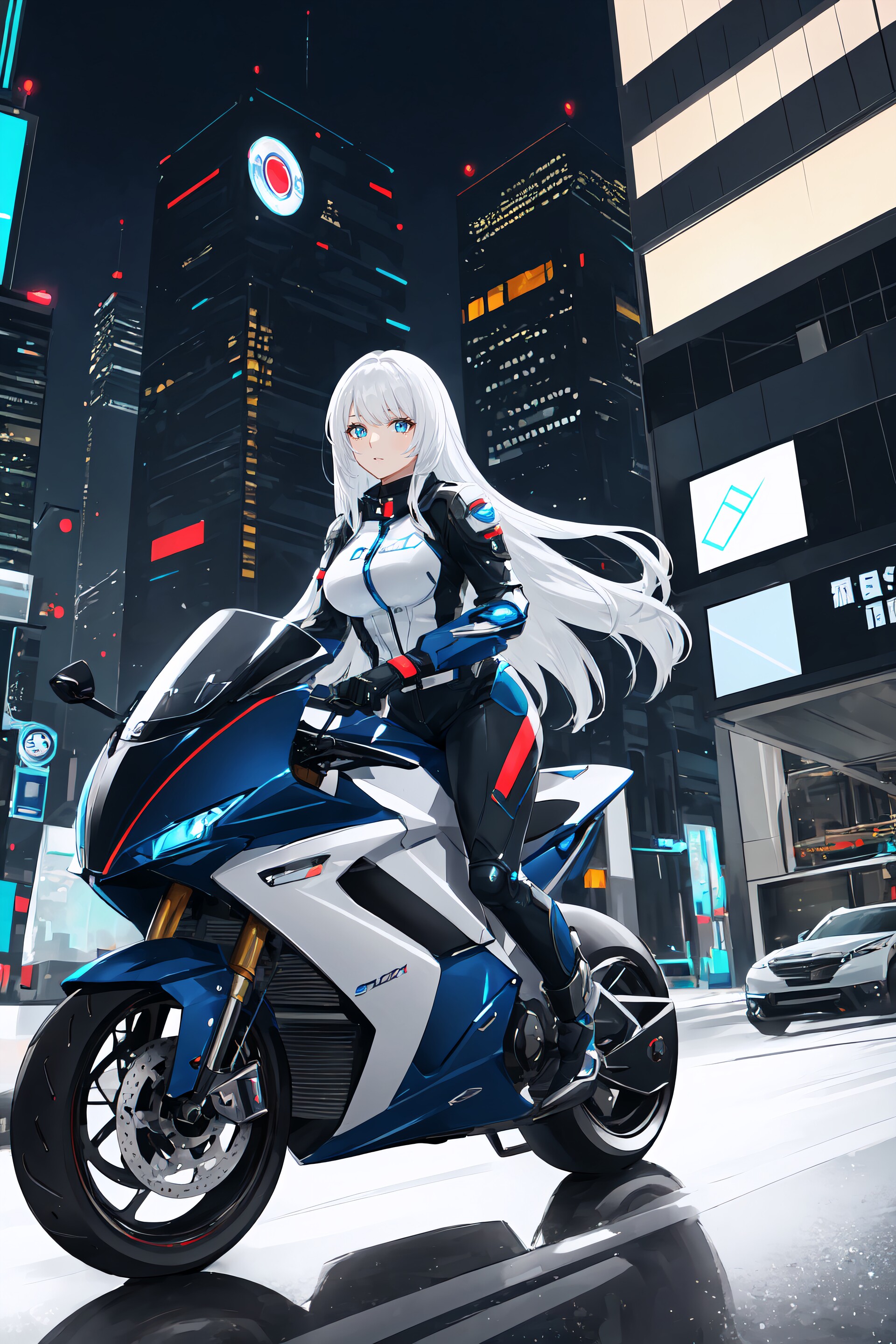 ArtStation - Riding in The Night