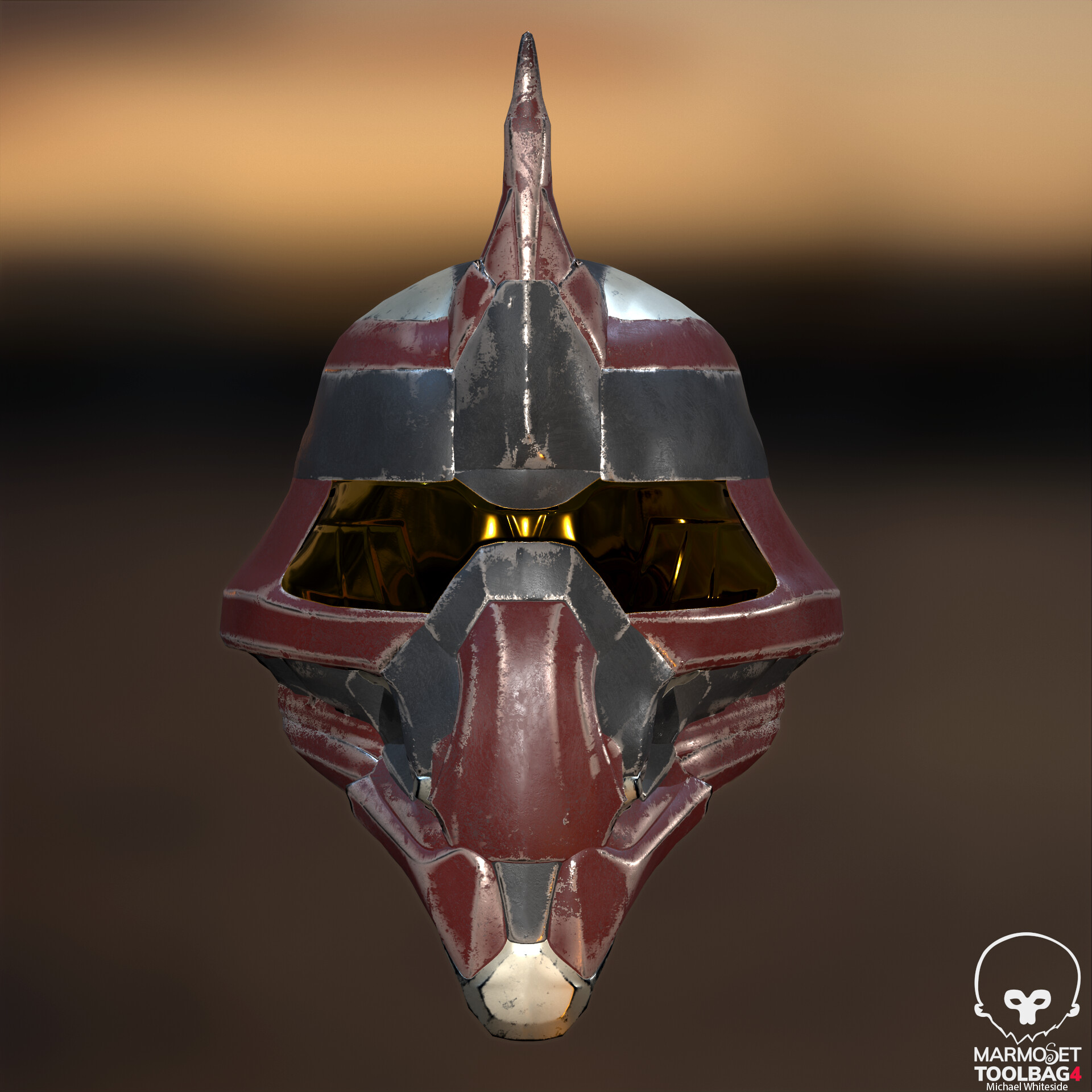 ArtStation - Helmet Breakdown