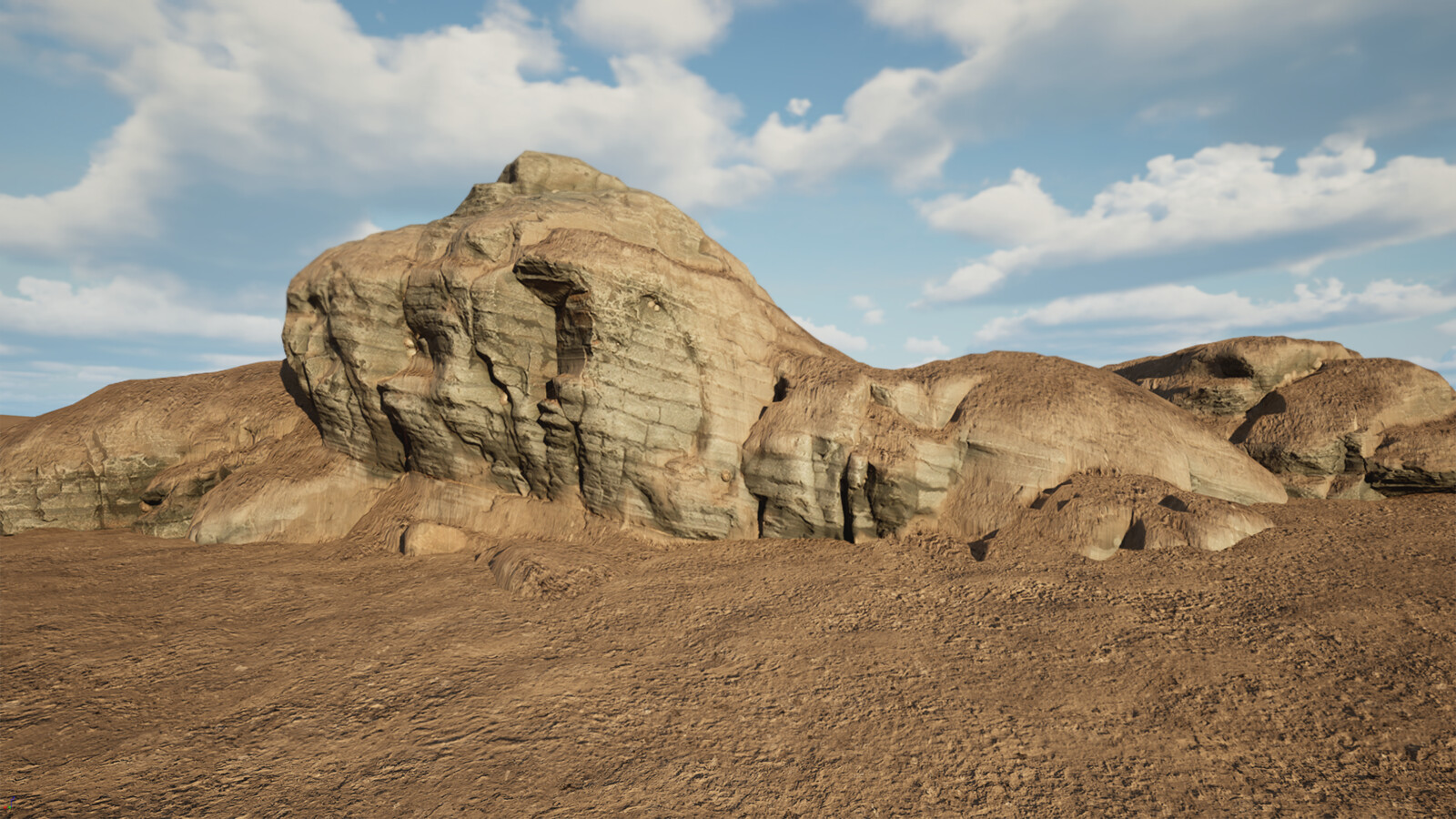 Fabian Klingl - Complex Landscape Material - Unreal Engine