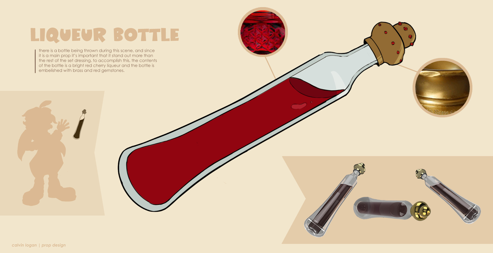 Calvin Logan - Prop Design - Bullet Train Victorian Adaptation