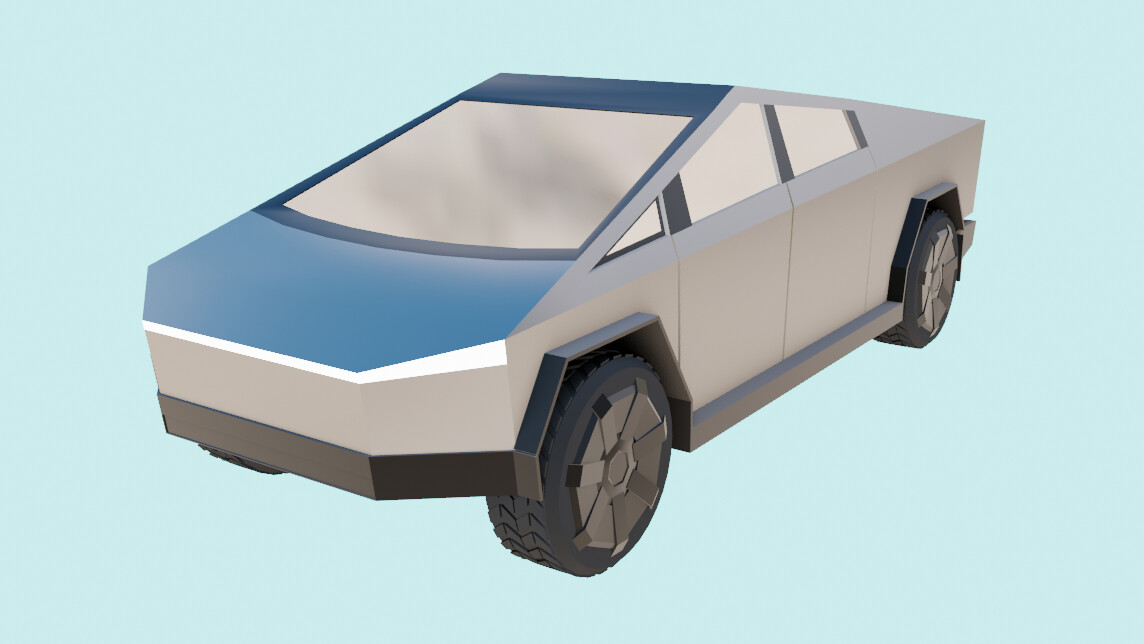 ArtStation - Cybertruck.