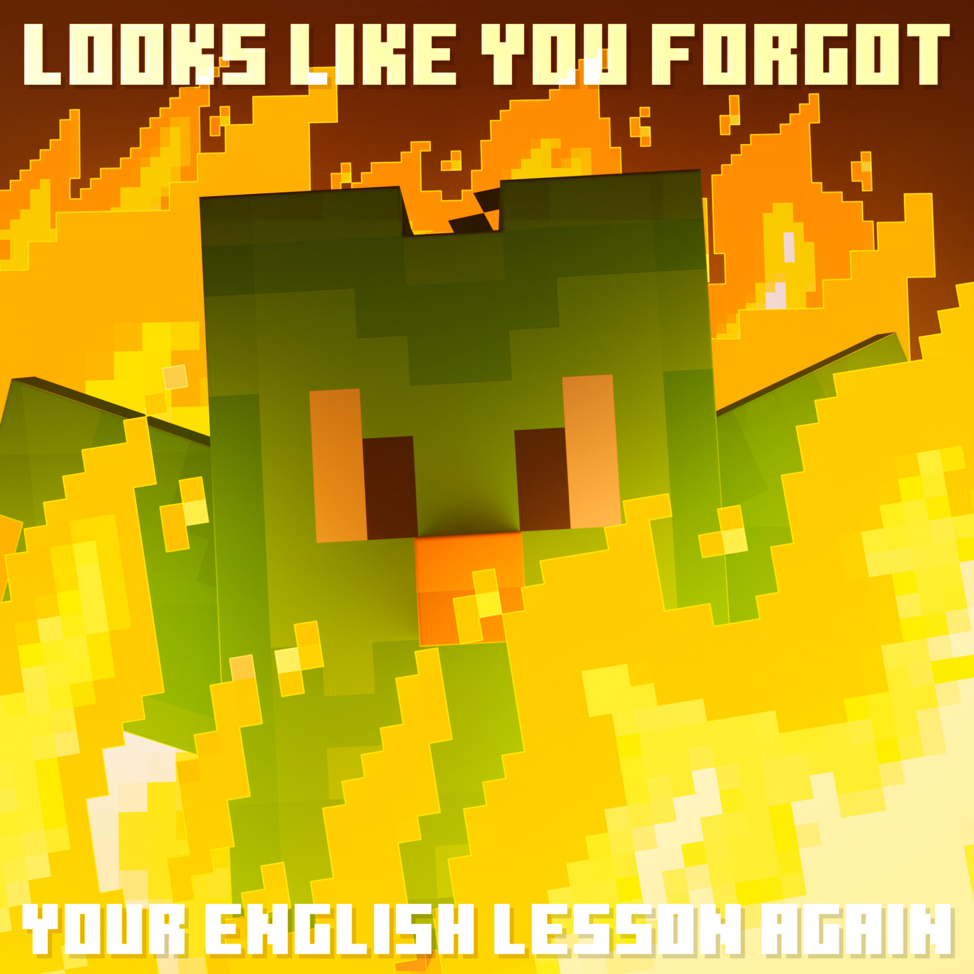 ArtStation - Don't disturb Duo | Minecraft Art