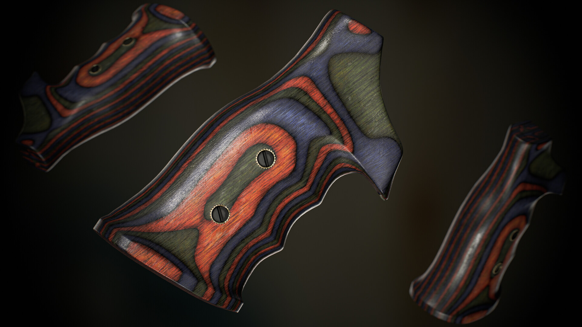 Dan Kenton - Korth NXR Revolver Texturing Tutorial