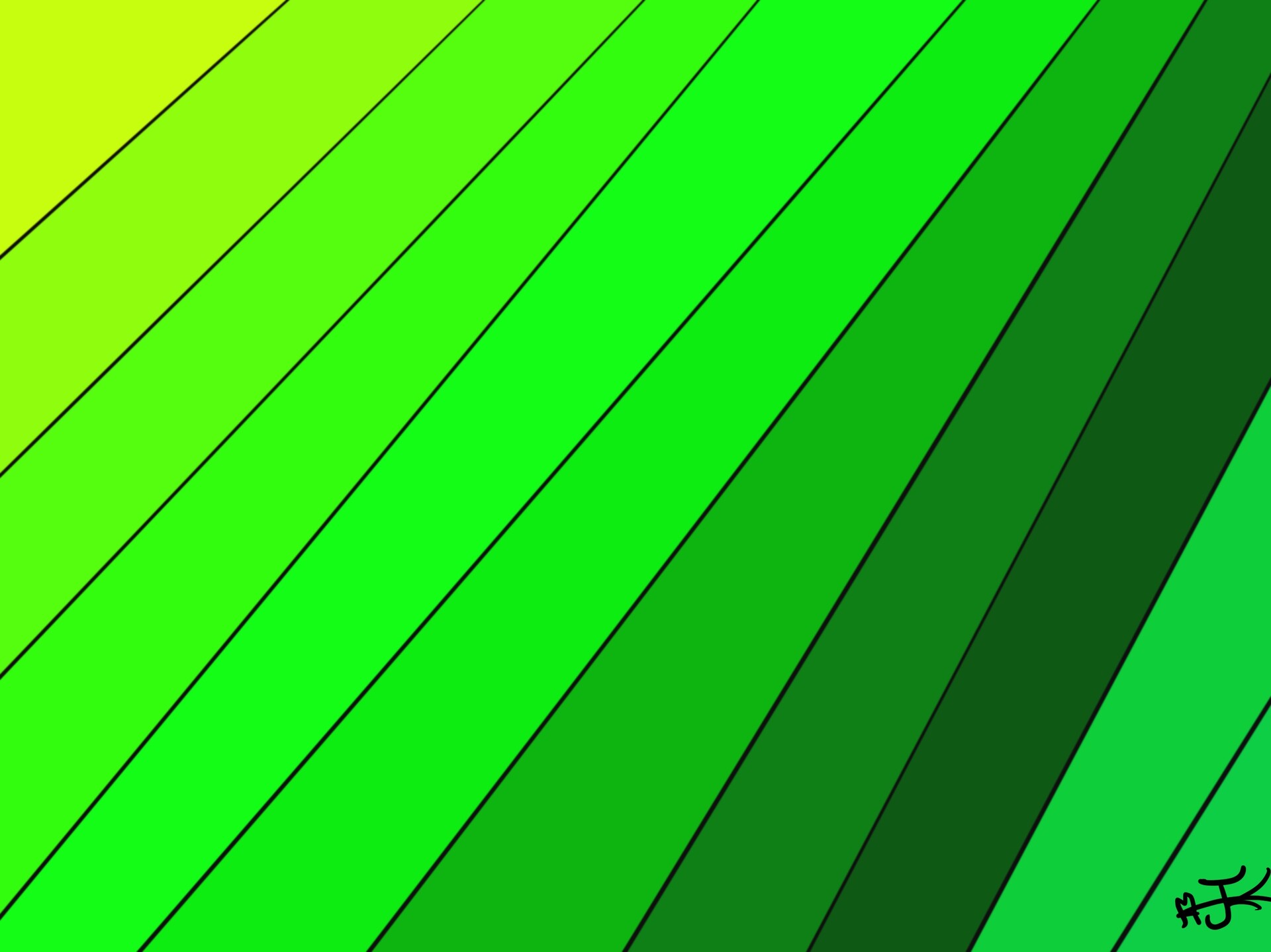 ArtStation - Green theme