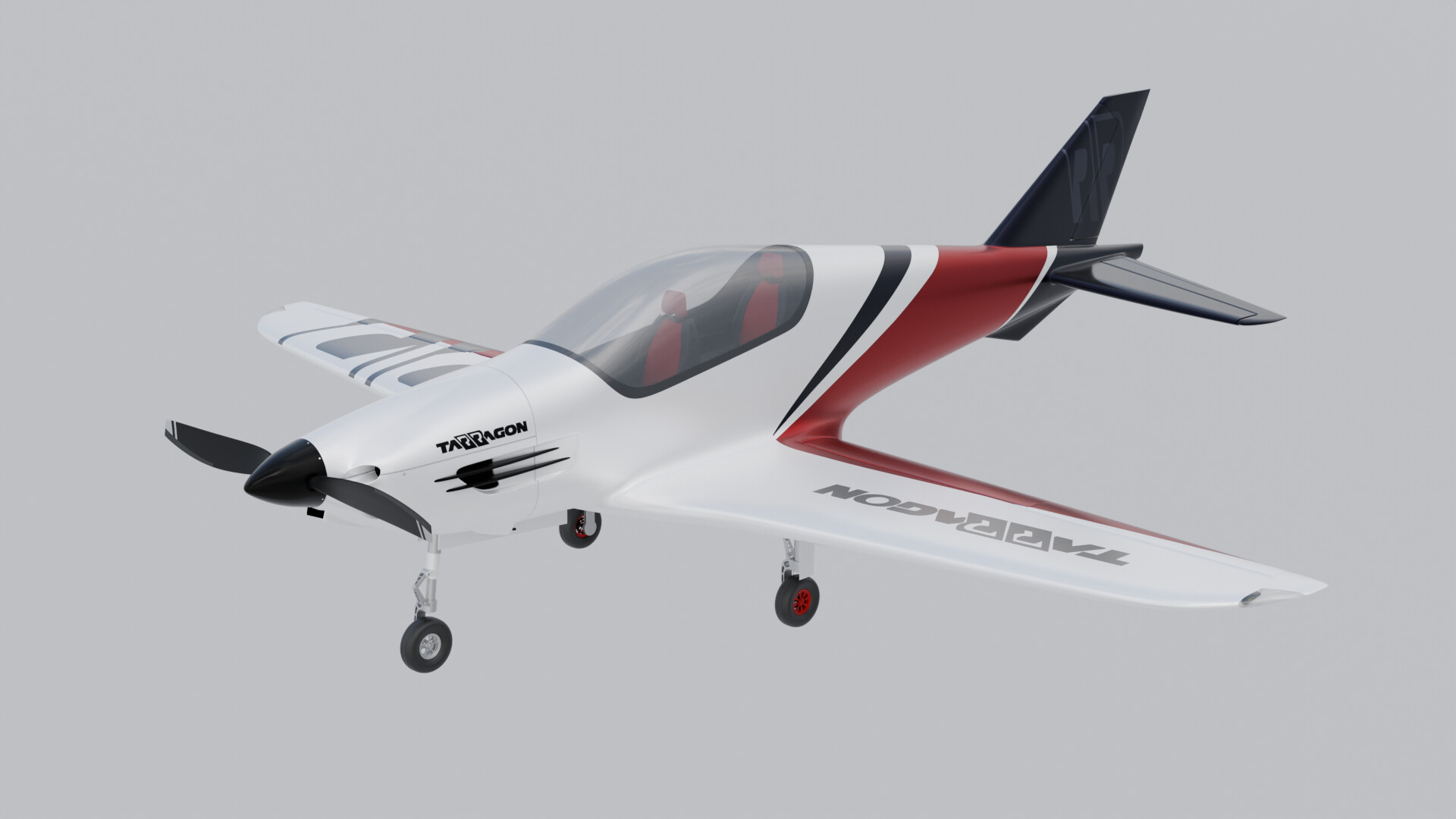 ArtStation - Airplane Pelegrin Tarragon 3d model