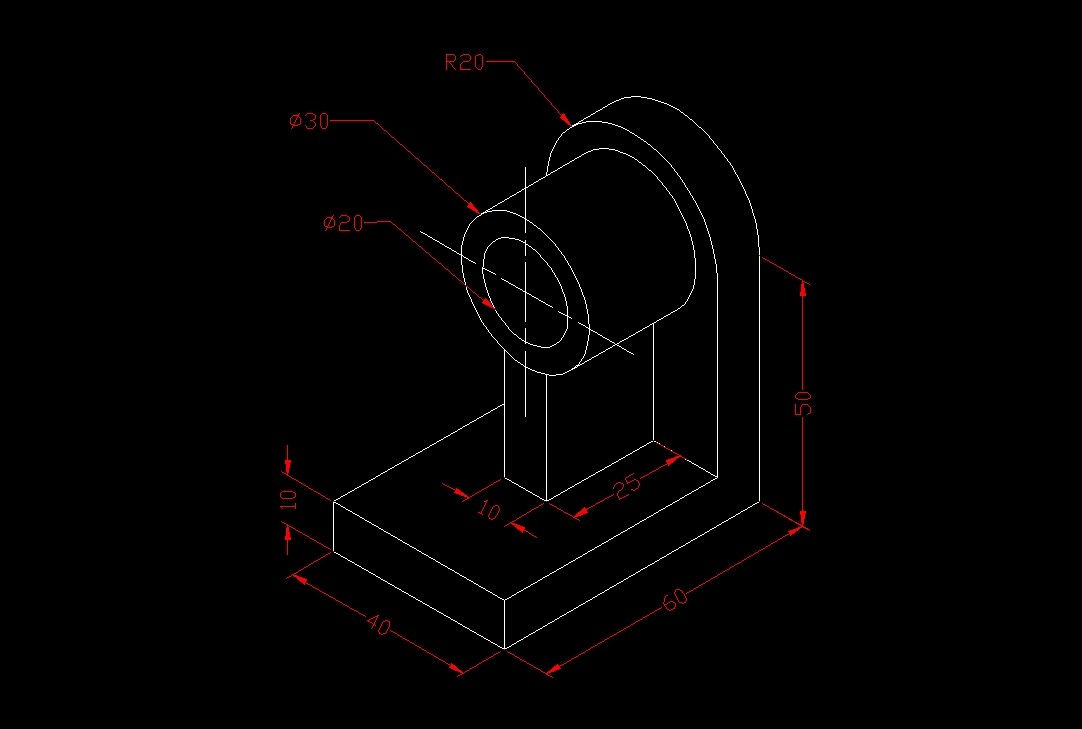 minh hung tran - Autocad Isometric Drawing