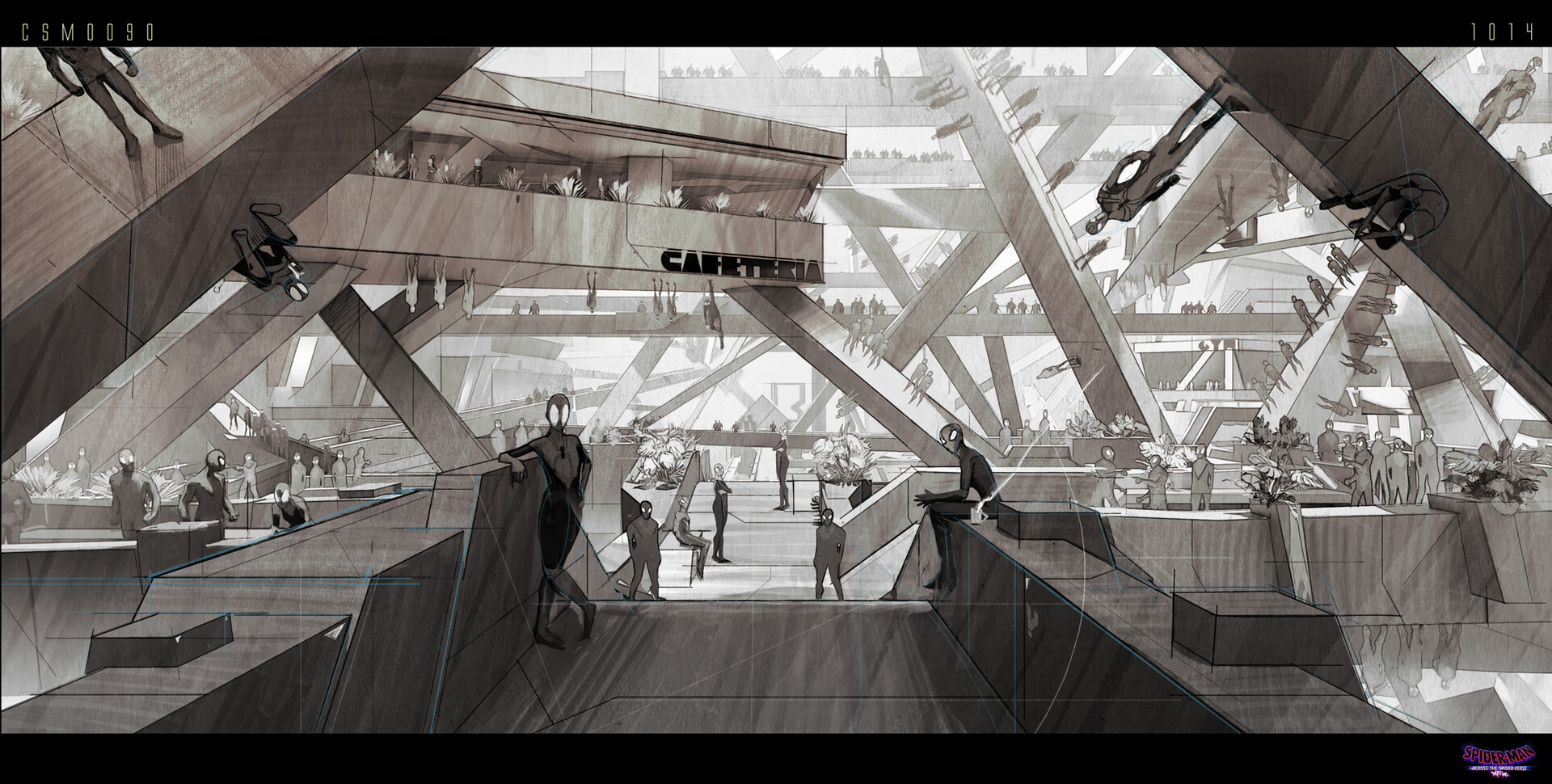 ArtStation - Watch Force Interior Sketches