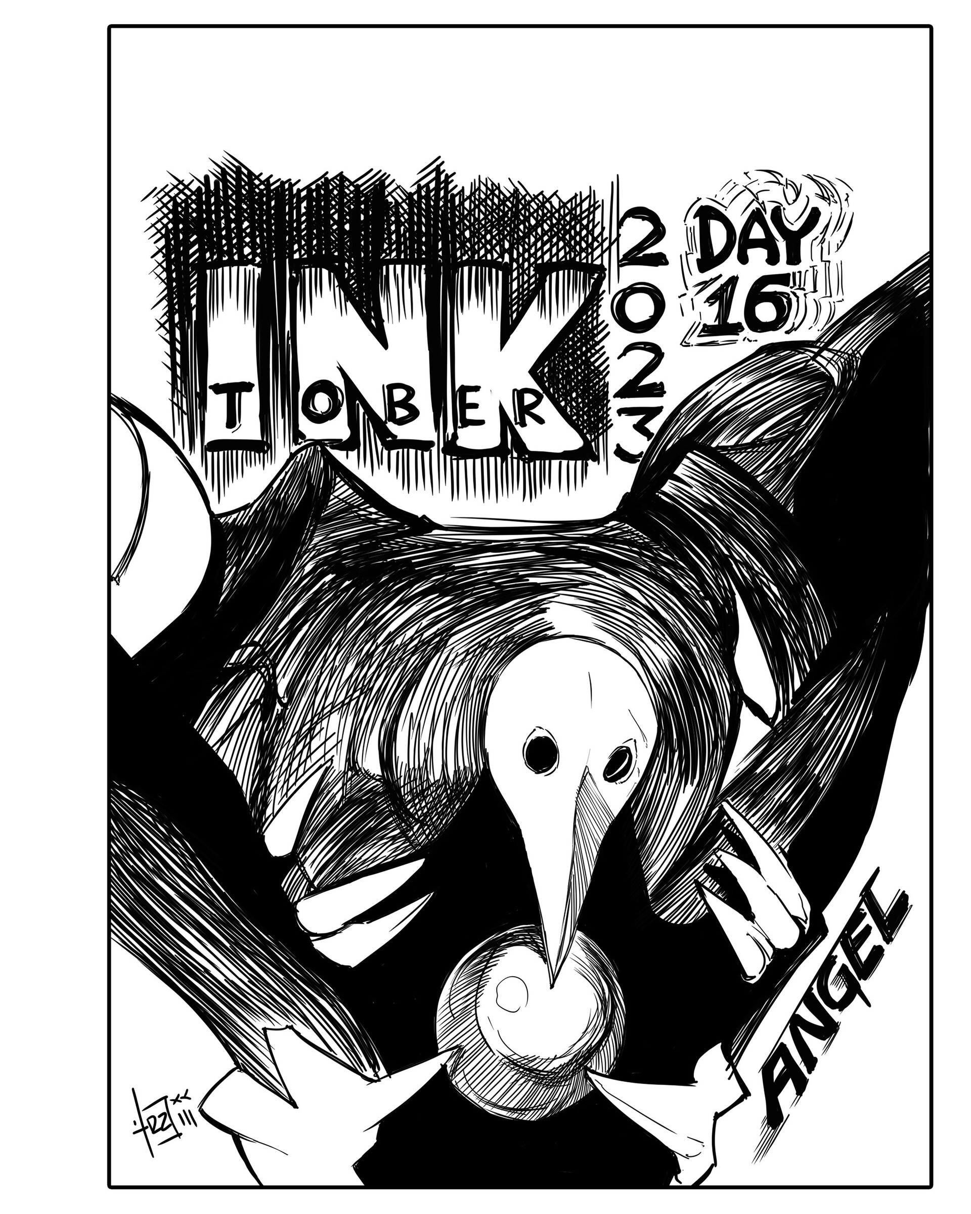 ArtStation - Inktober 2023 -Prompts 16 to 20-