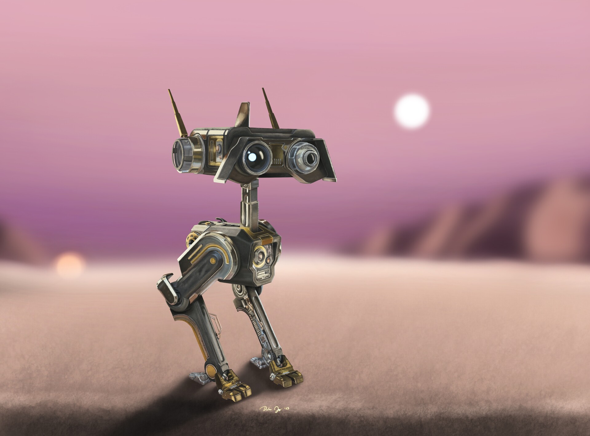 ArtStation - Custom BD-1 (Jedi Survivor)