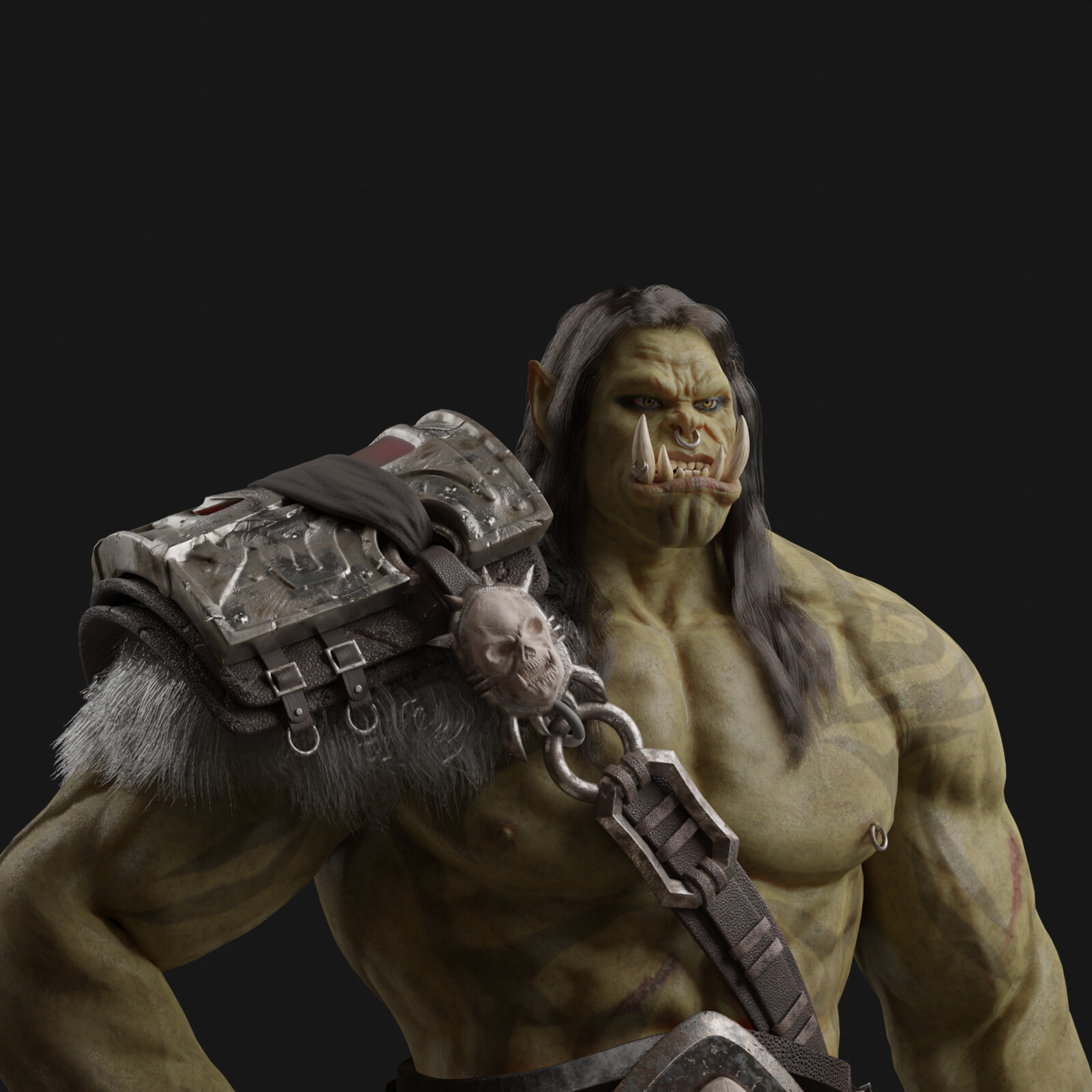 Raul Braga - Goblin Fighter - WIP