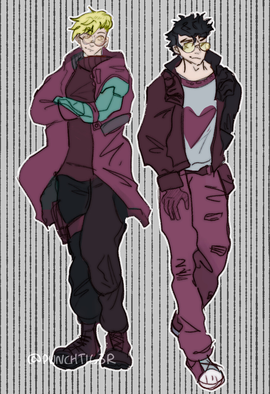 ArtStation - Red Clad Heroes