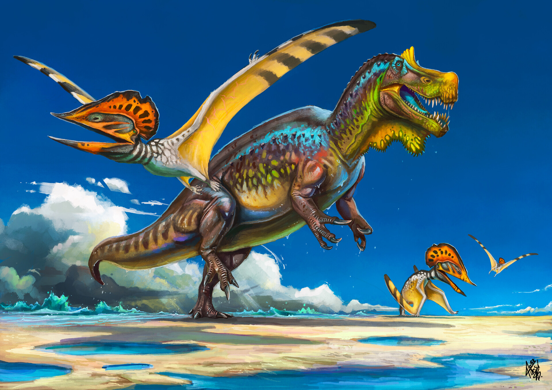 ArtStation - Irritator e Tupuxara
