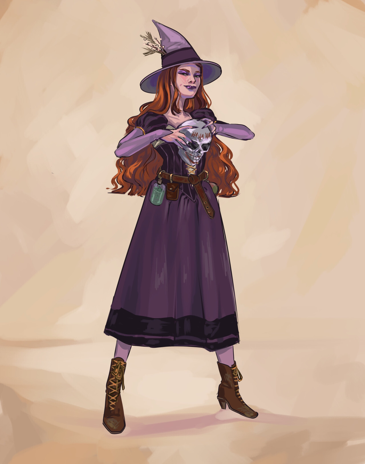 ArtStation - Cottagecore Witch