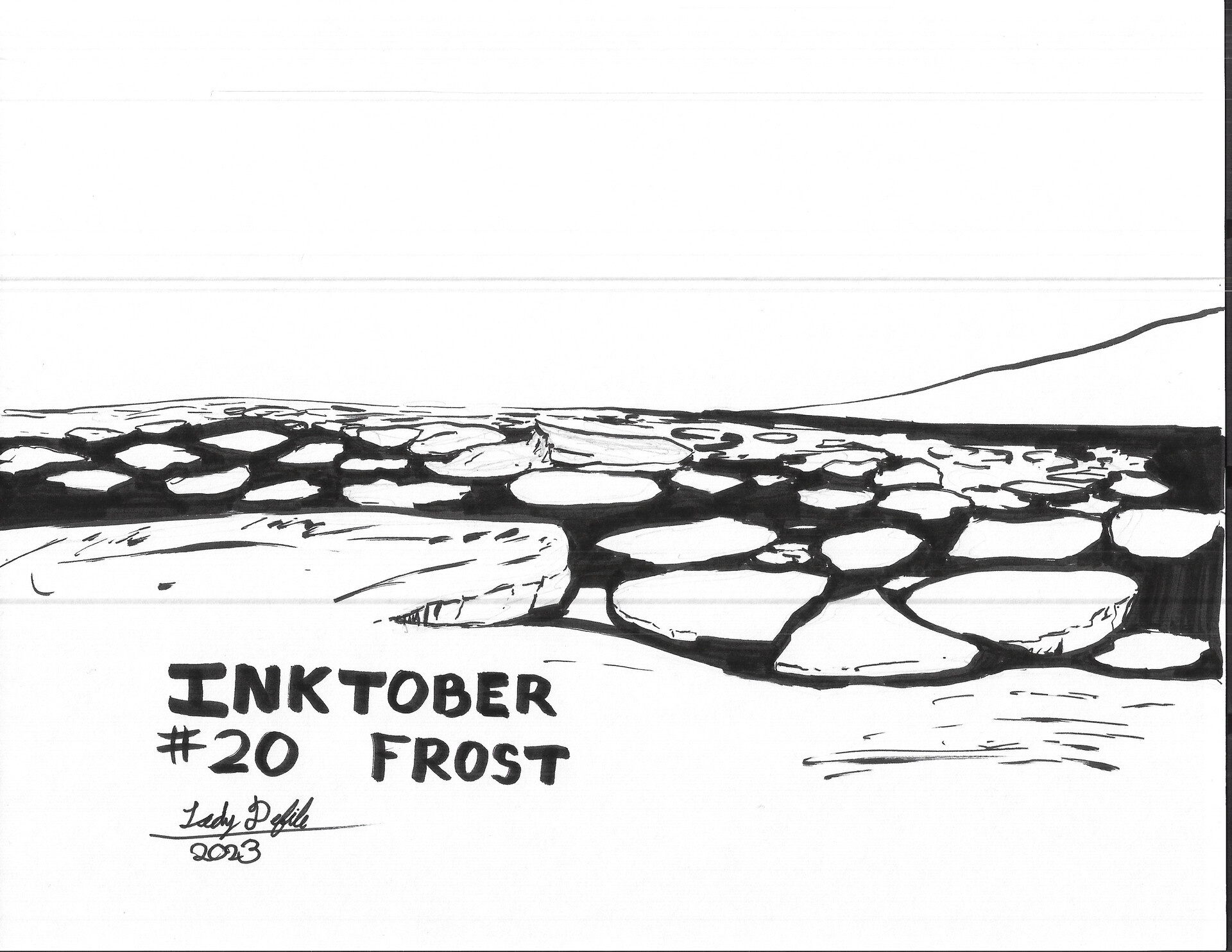 ArtStation - Inktober 2023 #20 Frost