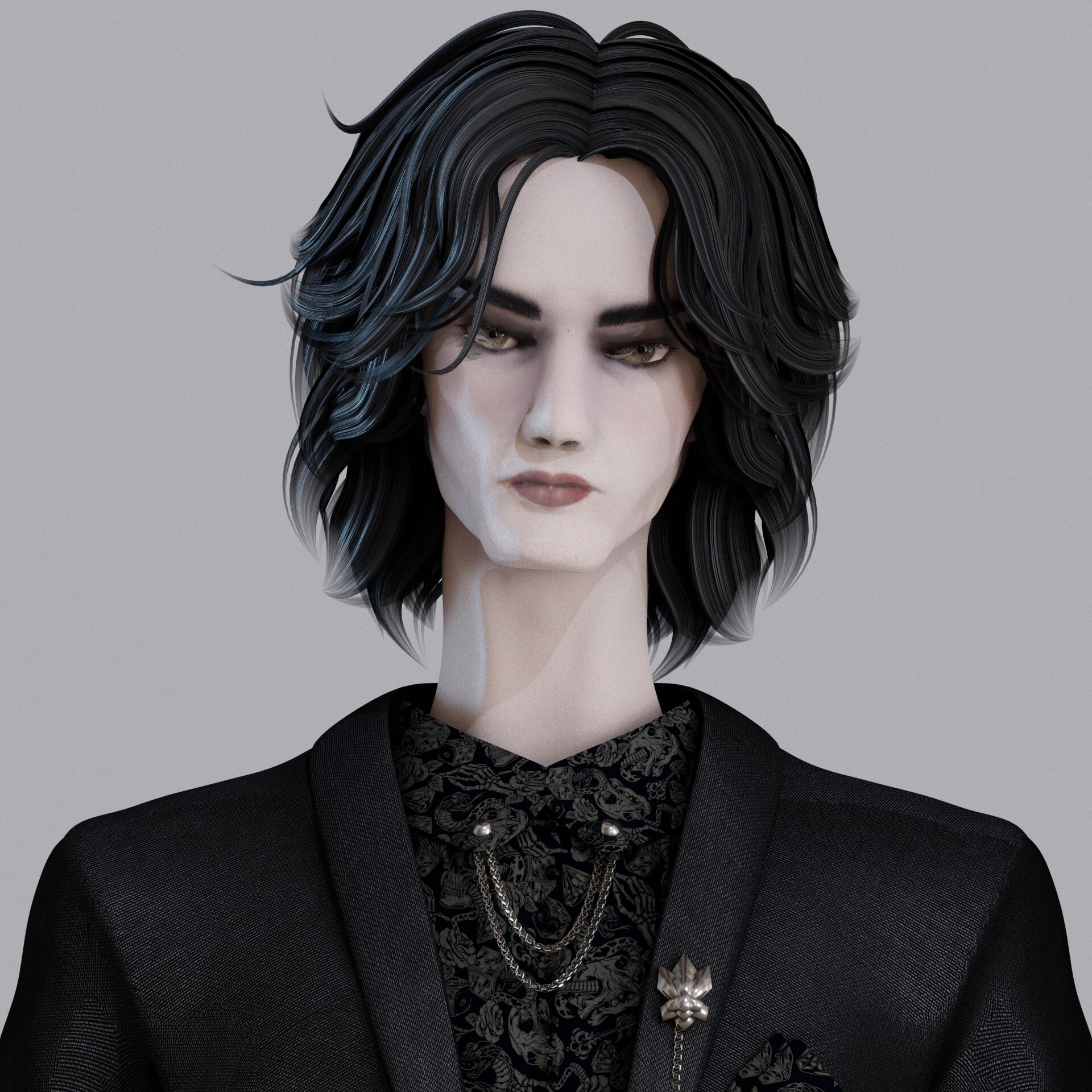 ArtStation - Goth Guy