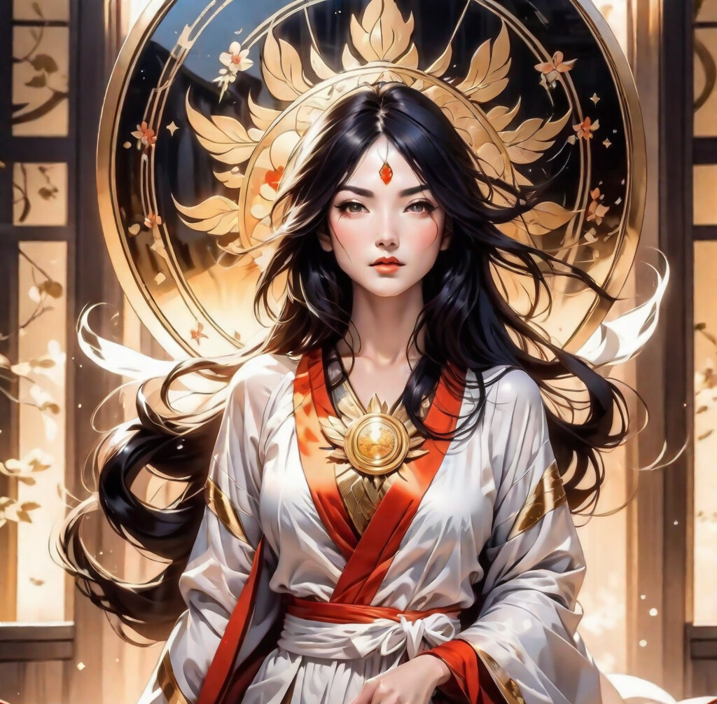 ArtStation - Amaterasu Goddess