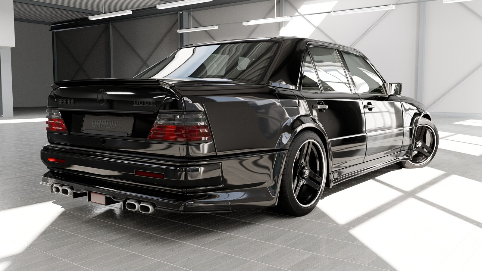 Yasser A. Muhsen - Mercedes-Benz 900E Brabus Undercover Rocket Edition
