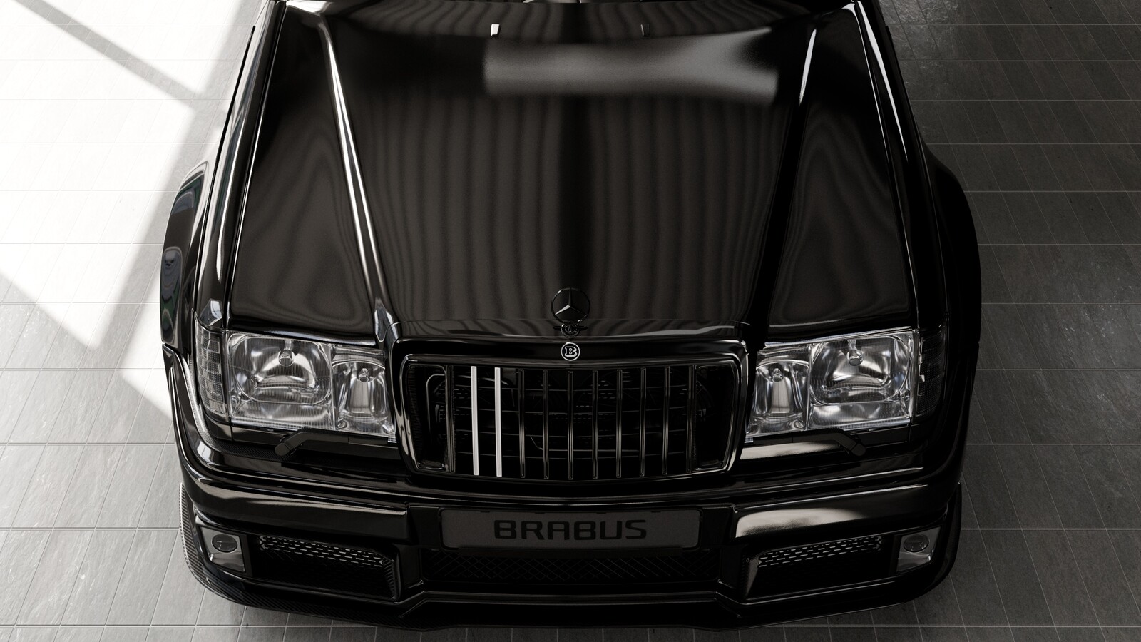 Yasser A. Muhsen - Mercedes-Benz 900E Brabus Undercover Rocket Edition