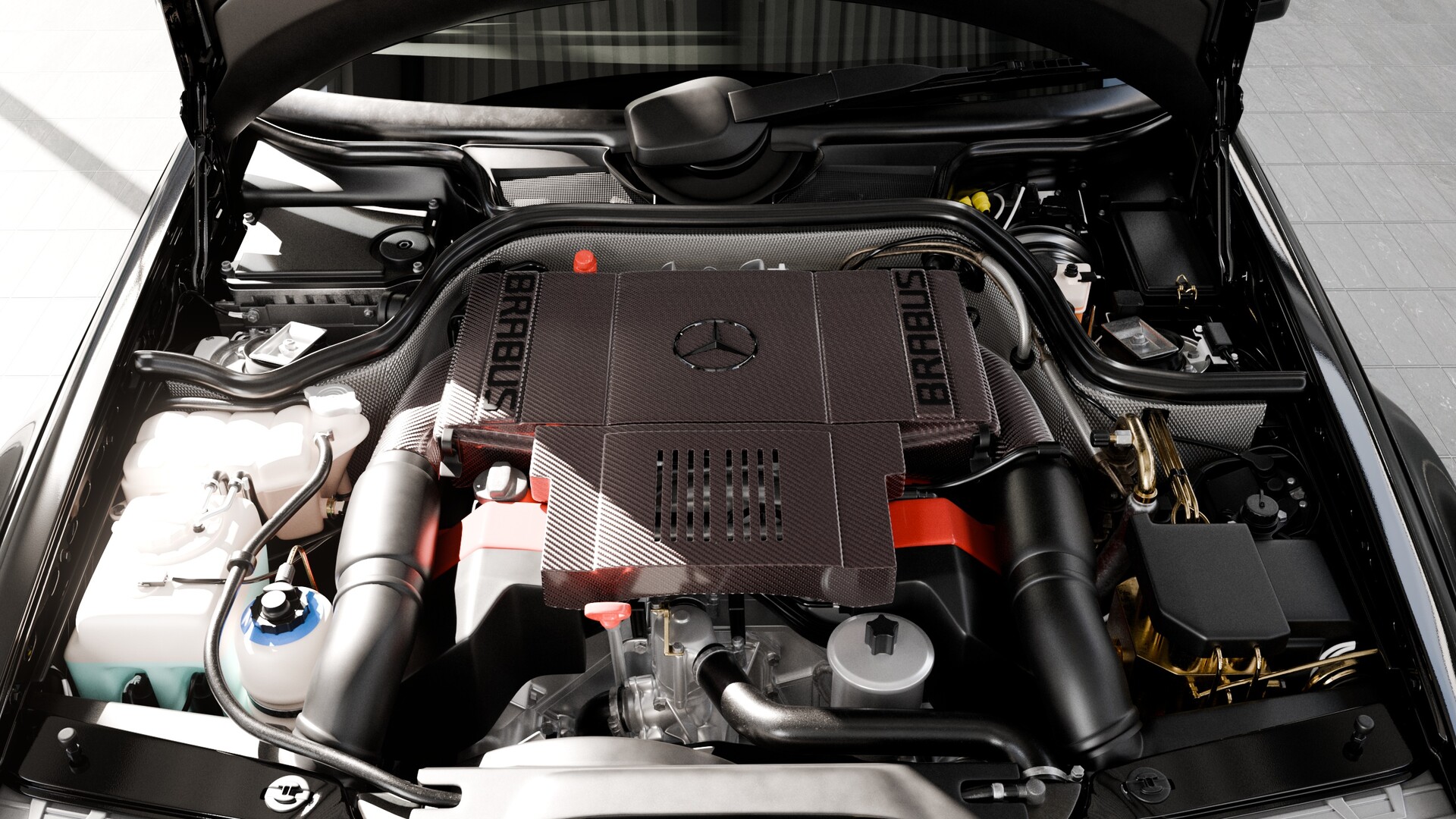 Yasser A. Muhsen - Mercedes-Benz 900E Brabus Undercover Rocket Edition