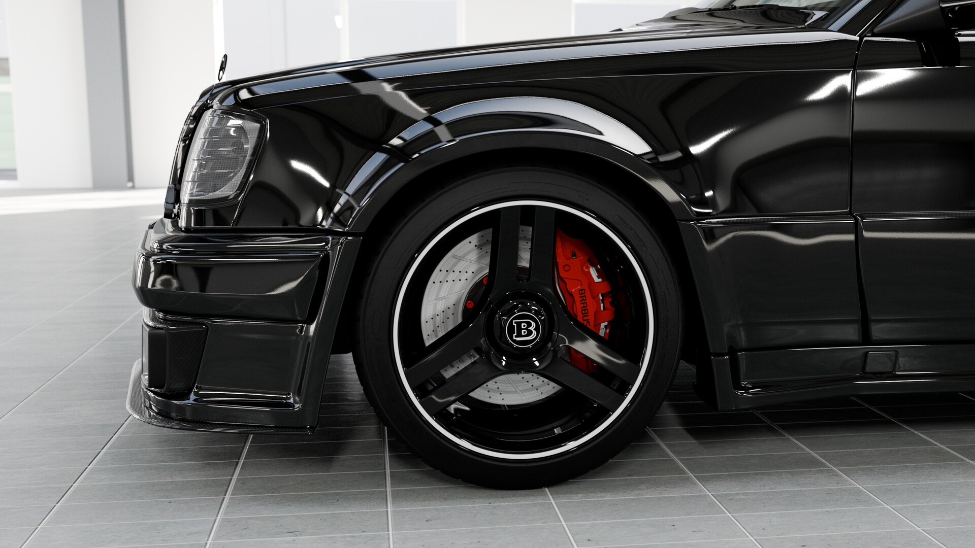 Yasser A. Muhsen - Mercedes-Benz 900E Brabus Undercover Rocket Edition