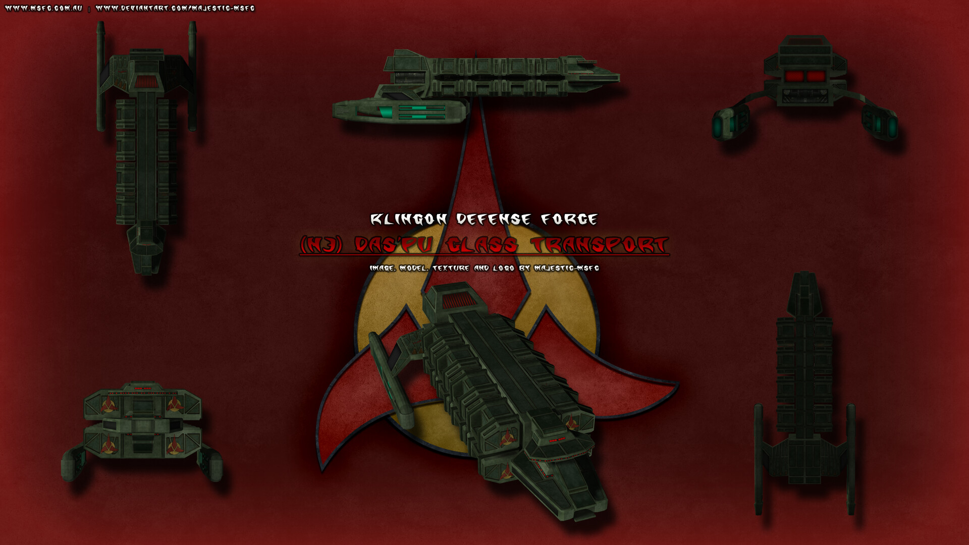 ArtStation - Klingon Transport