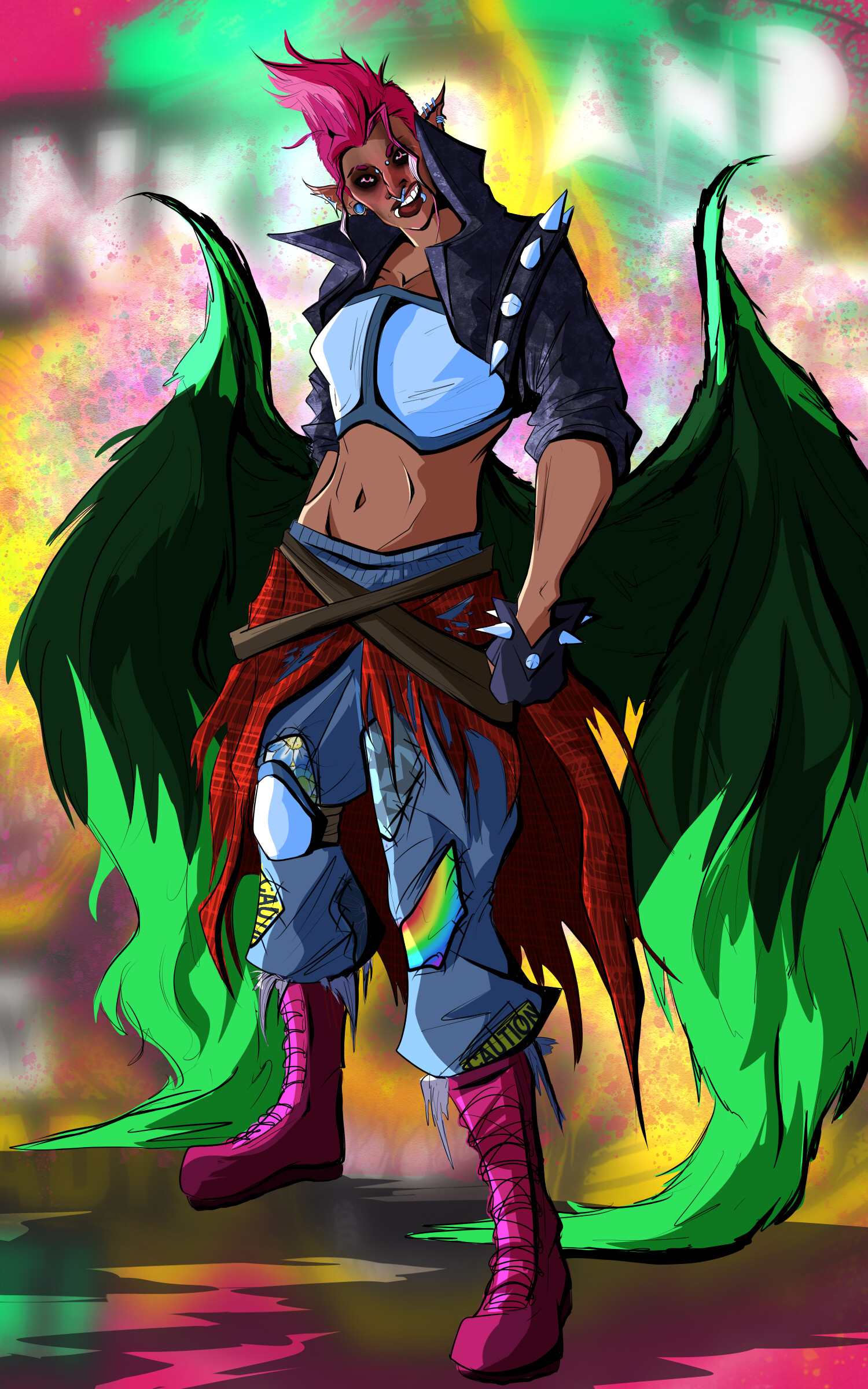 ArtStation - Fallen Angel