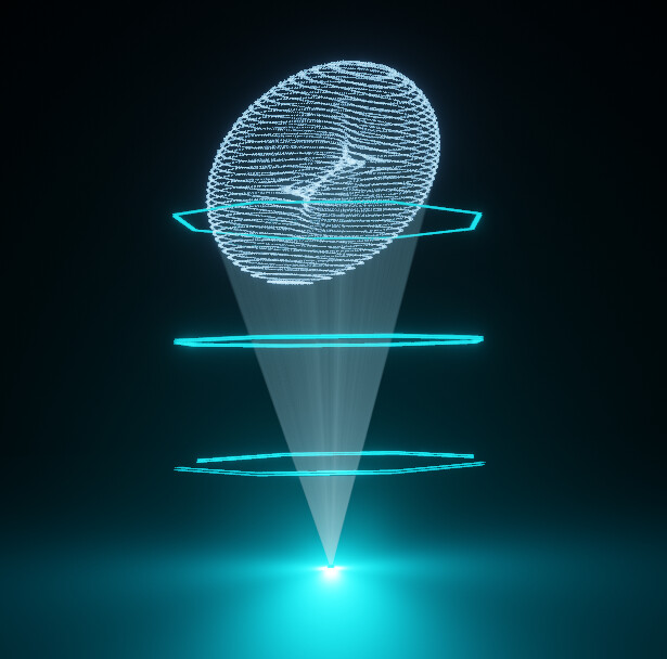 ArtStation - Donut Halogram Animation