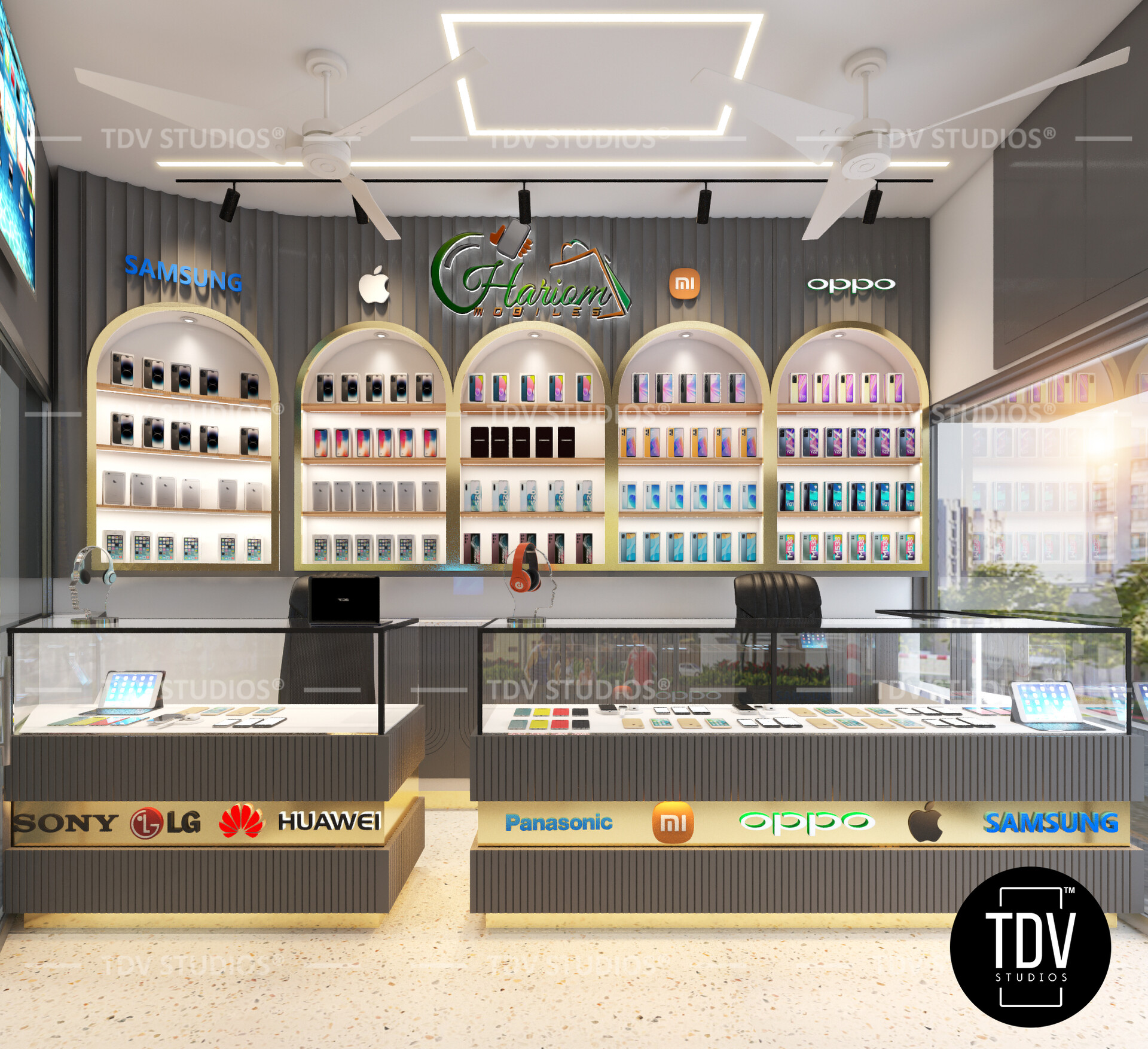 ArtStation - 3D Mobile Shop Design (+91 85957 16639)