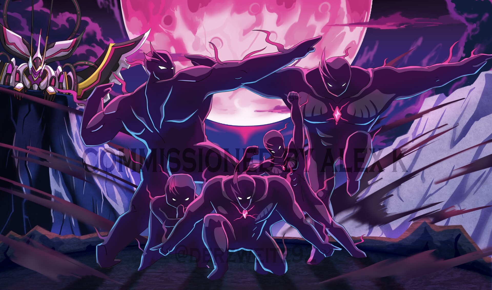 ArtStation - The super-elite Shadow Army Force.