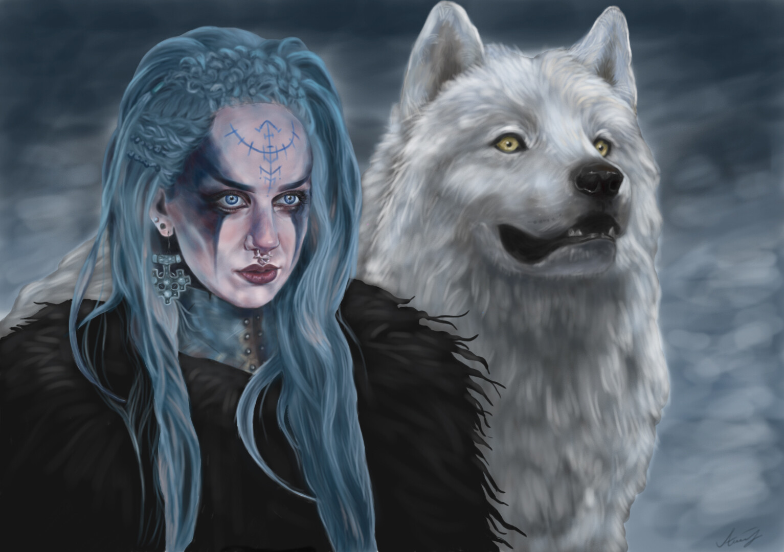 ArtStation - wolf-girl