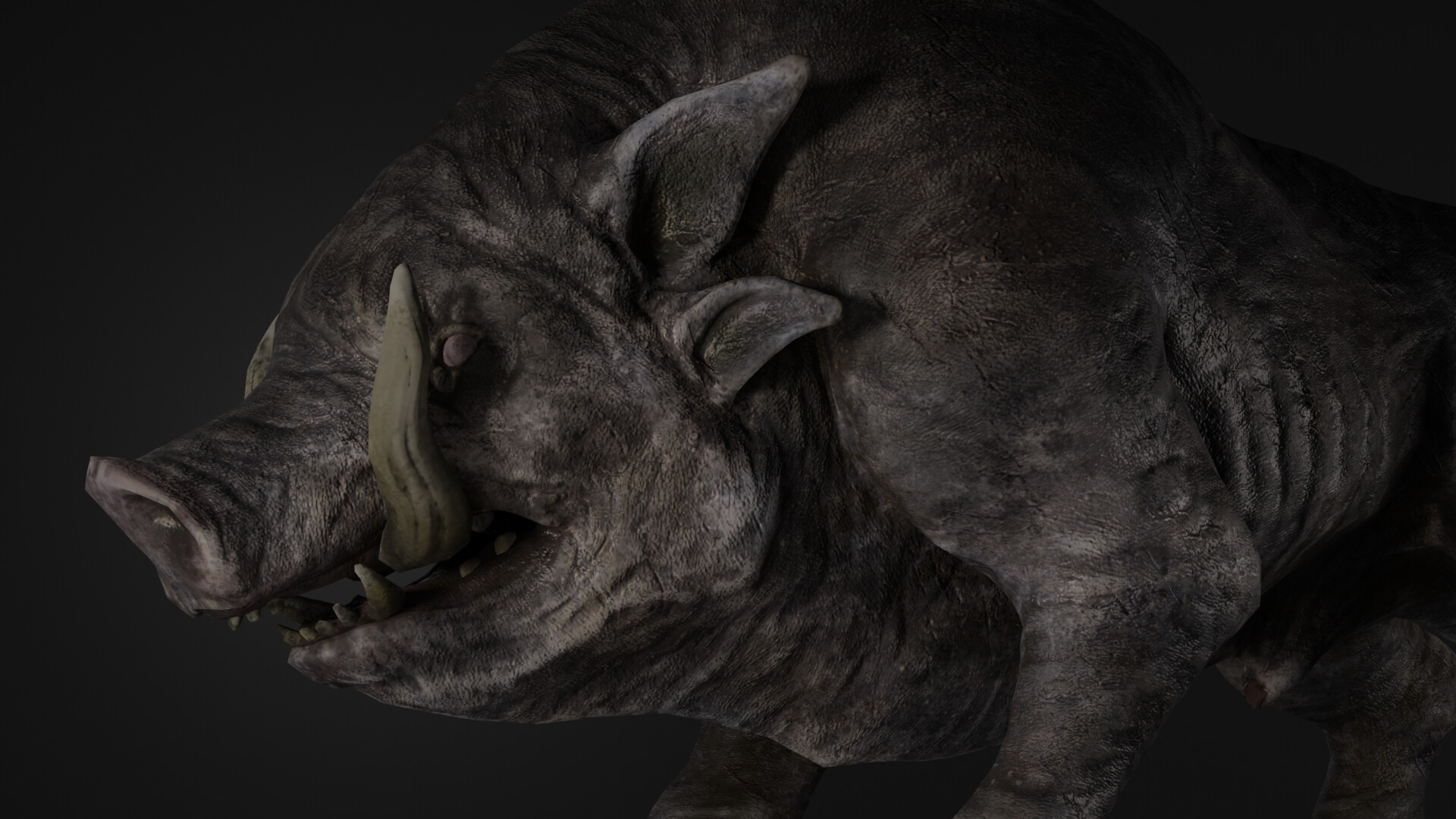 ArtStation - Old Mutated Boar