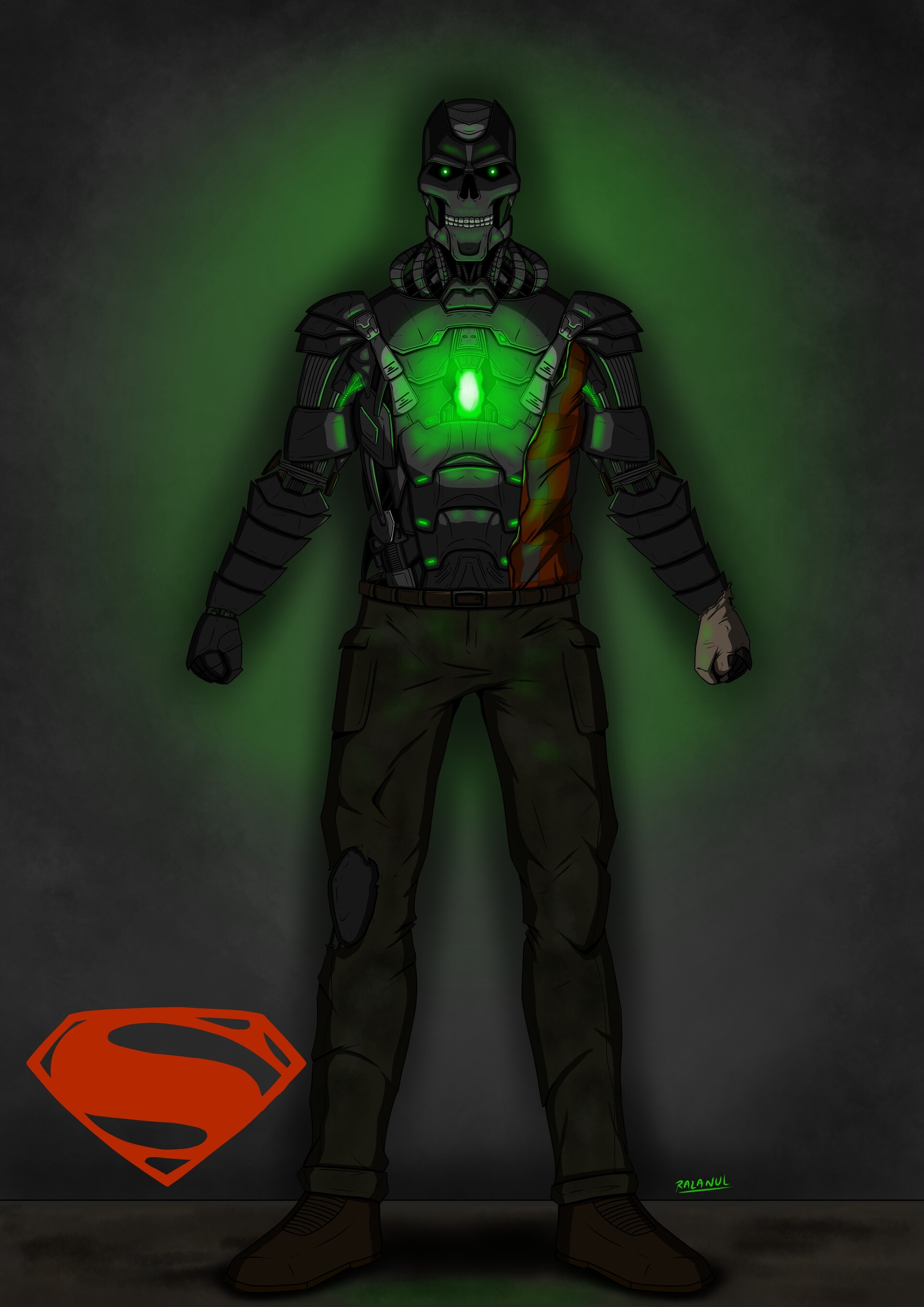 ArtStation - DCEU Metallo concept